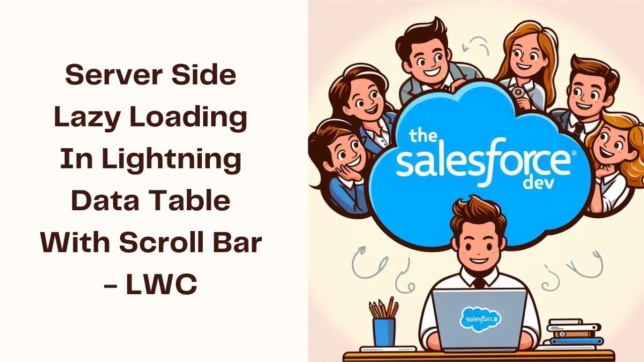 Server Side Lazy Loading In DataTable With Scroll Bar - LWC - YouTube
