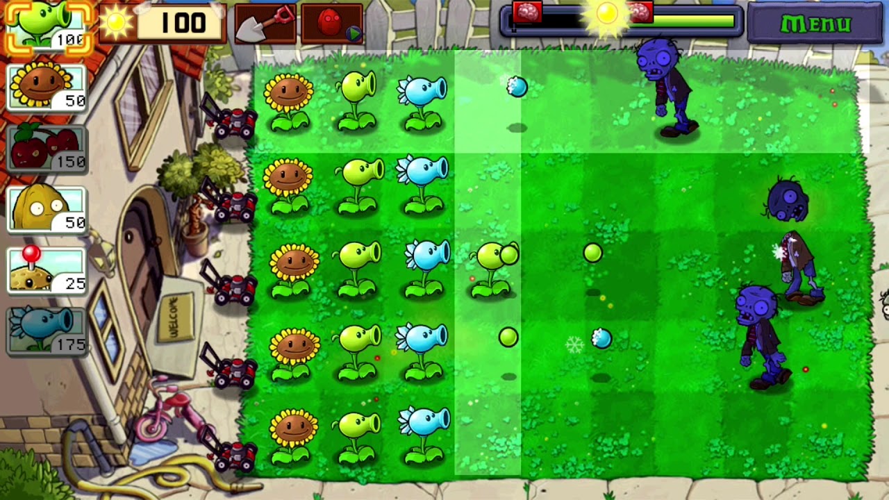 Pvz - the ice pea - YouTube