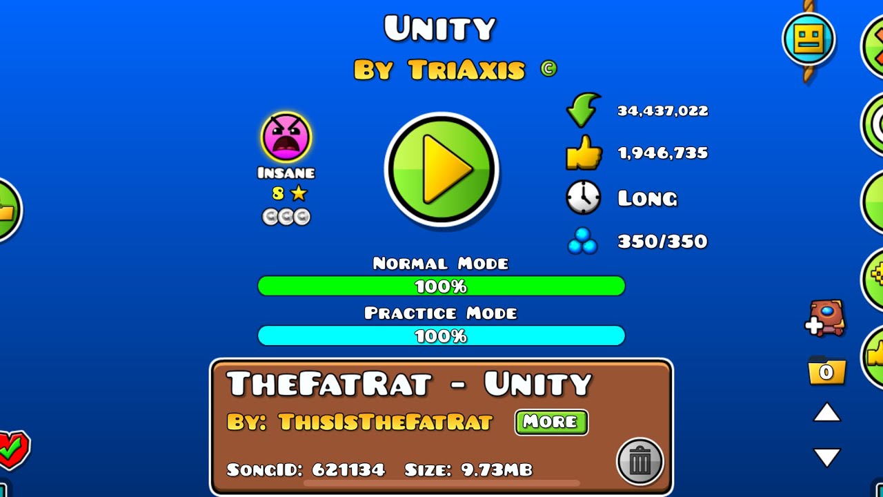 Geometry Dash: Unity (All Coins) - YouTube