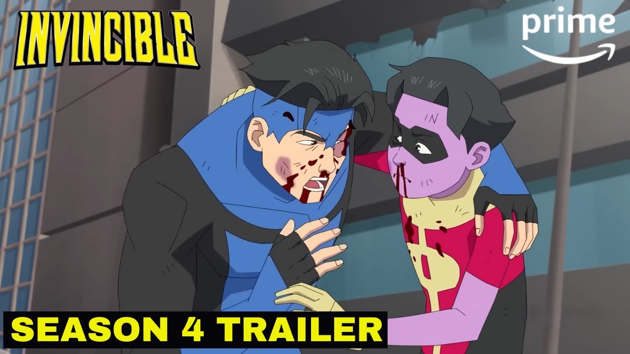 Invincible Season 4 Trailer (2026) | Release Date | Prime Video ...