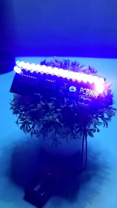 Led Chaser Circuit Using 74hc595 And Ne555 Timer Ics 74hc595 Ne555 Ledchaser Youtube