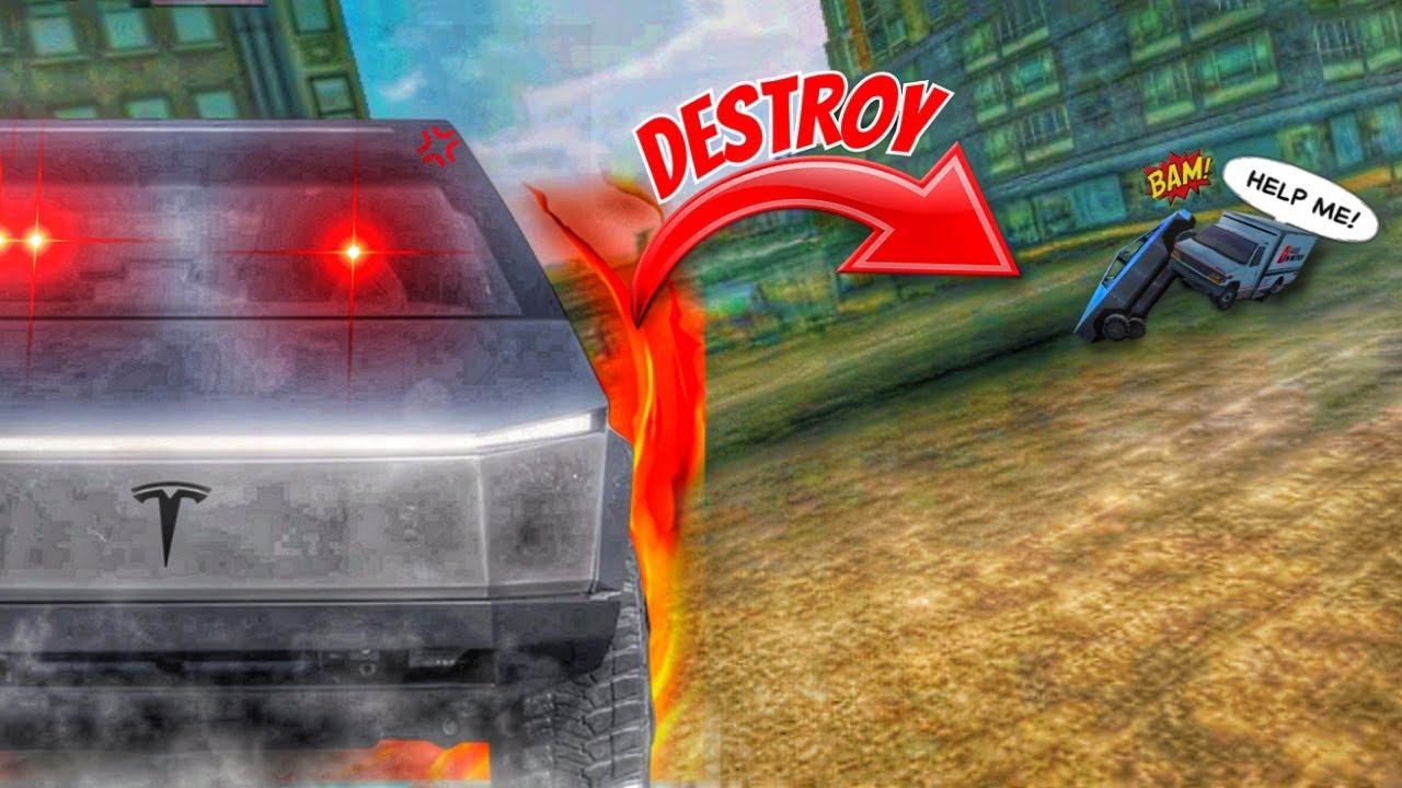 ANGRY TESLA LEAVES NO ONE!😓|| EXTREME CAR DRIVING SIMULATOR GAMEPLAY ...
