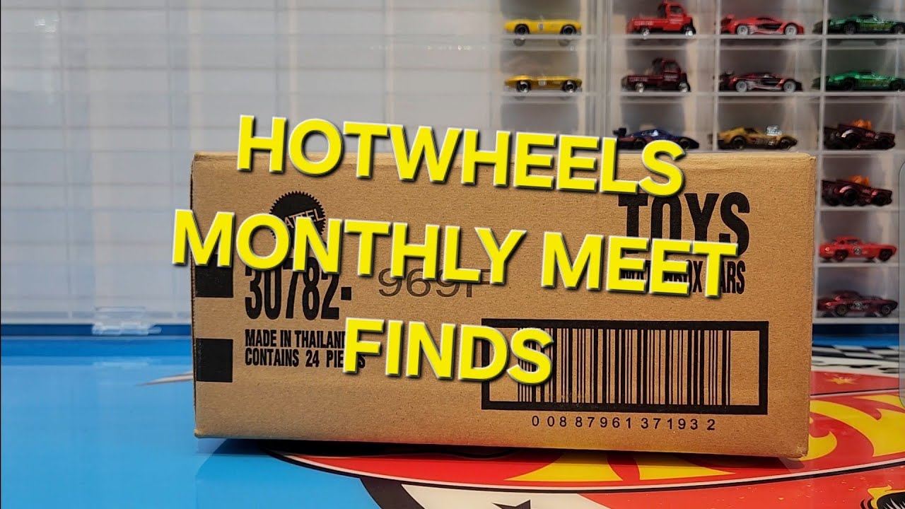 monthly hot wheels meet finds - YouTube