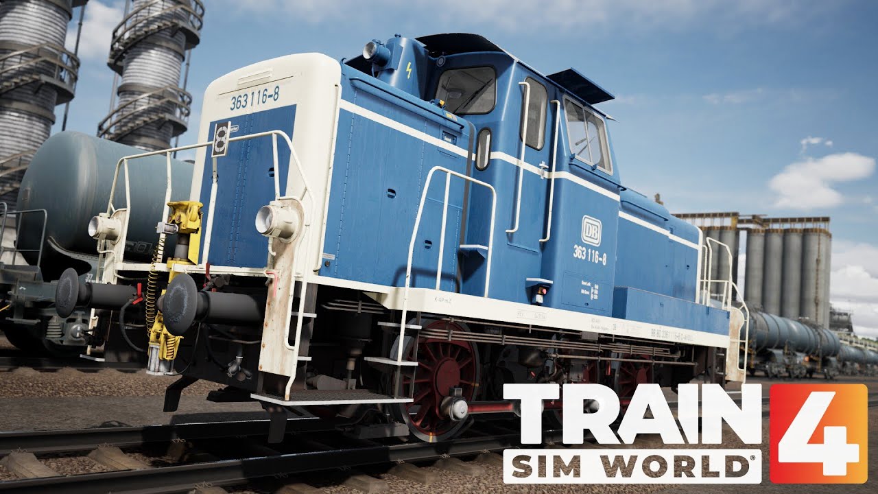 【LIVE】ヤード作業で活躍する小型機関車 BR 363 に乗務 / Train Sim World 4 eps.53 - YouTube