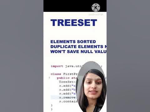 HashSet vs TreeSet Class Java#java #placements #engineering # ...