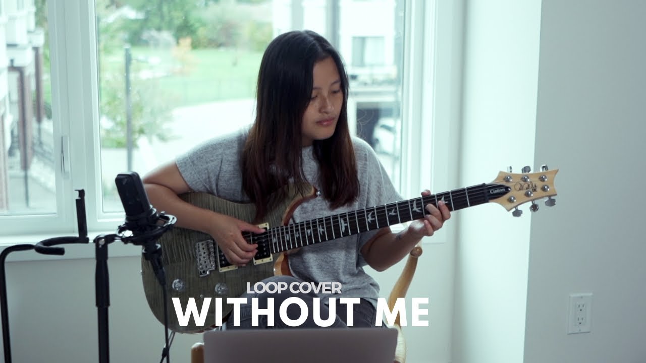 Without Me - Halsey (Electric Guitar Cover) - YouTube