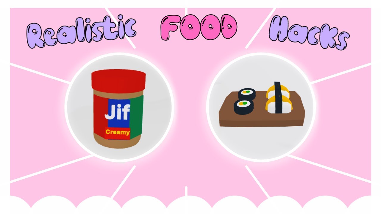 5 REALISTIC Adopt Me FOOD Build HACKS! | Kinley_Playz - YouTube
