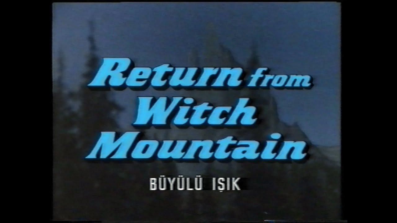 Return from Witch Mountain Turkish VHS Opening (Disney) 1989 - YouTube