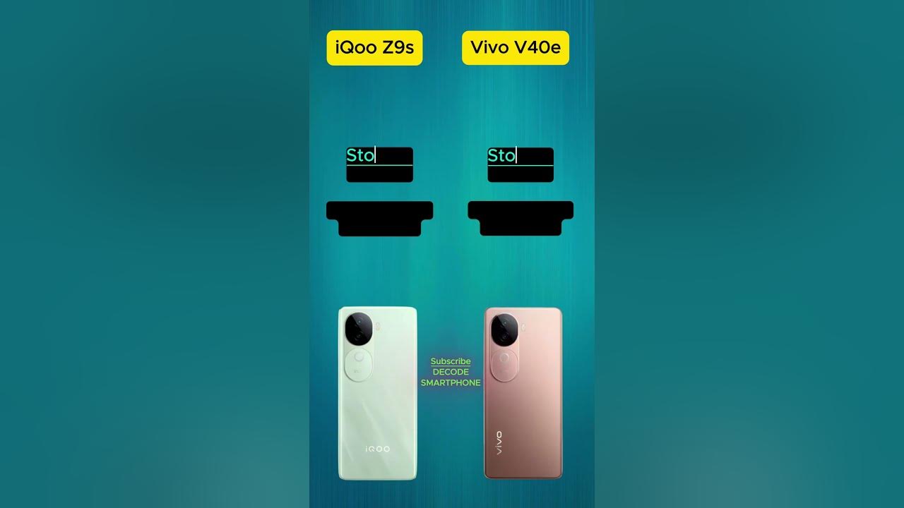 vivo v40e vs iqoo z9s 5g #shorts #vivov40e #iqooz9s - YouTube