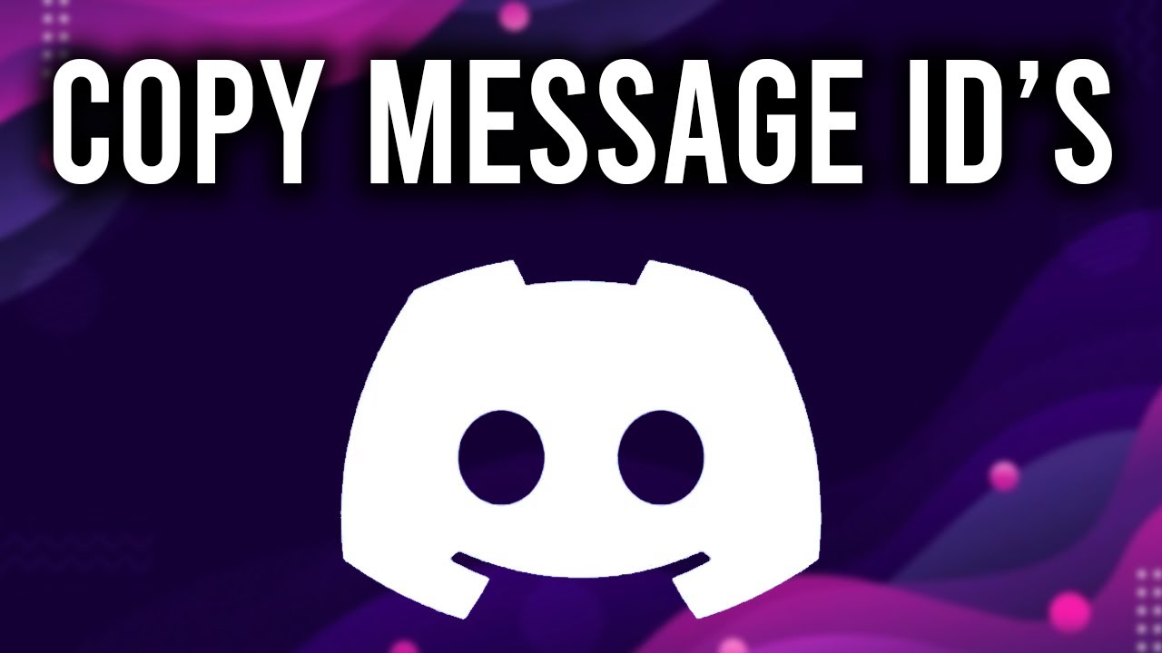 How To Copy Discord Message ID's - YouTube