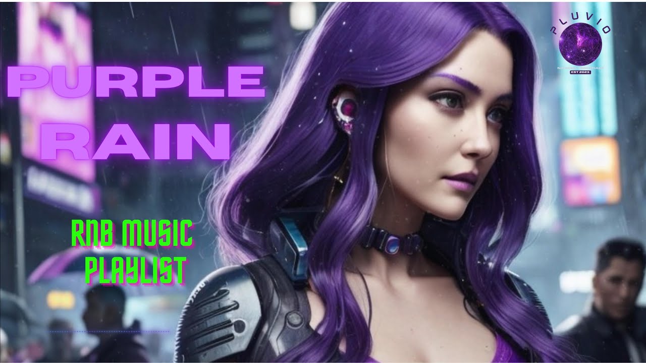 ☔️[Purple Rain] Thinking of you on a rainy night with RnB love music ...