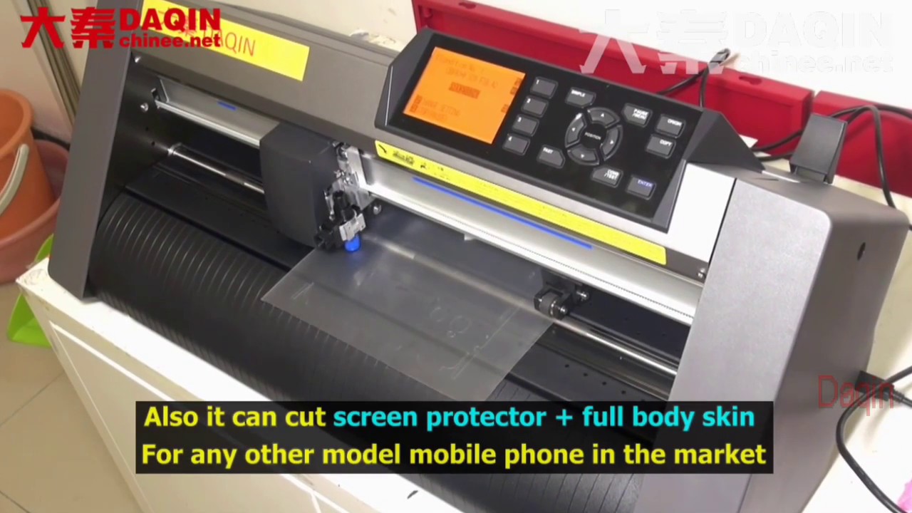 On demand invisible film protection shield cutting machine tutorial ...