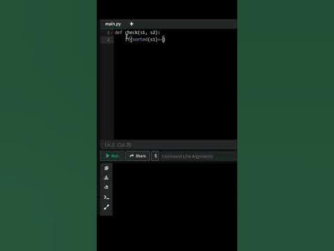 Python Program to Check Anagrams | 30-Day Python Challenge | Top Interview Questions #viral # ...