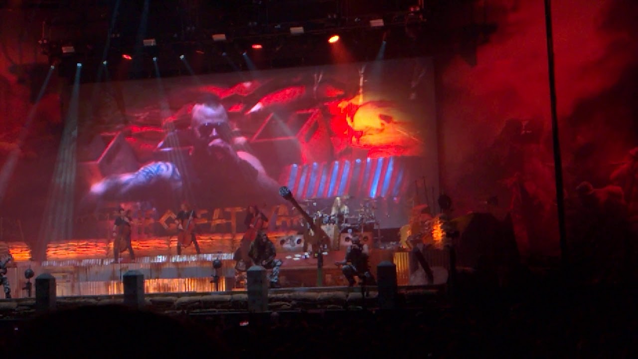 SABATON - Angels Calling feat Apocalyptica (HD) Live in Oslo Spektrum ...