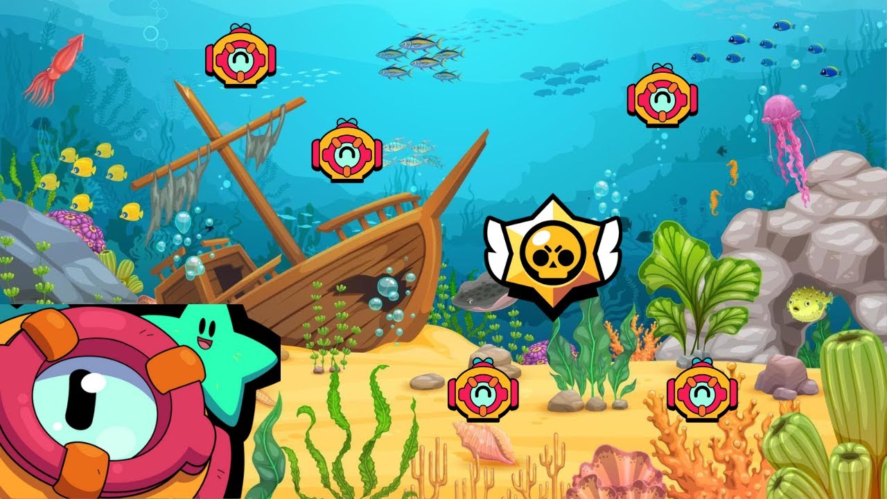 cute squid dominates brawl stars - YouTube