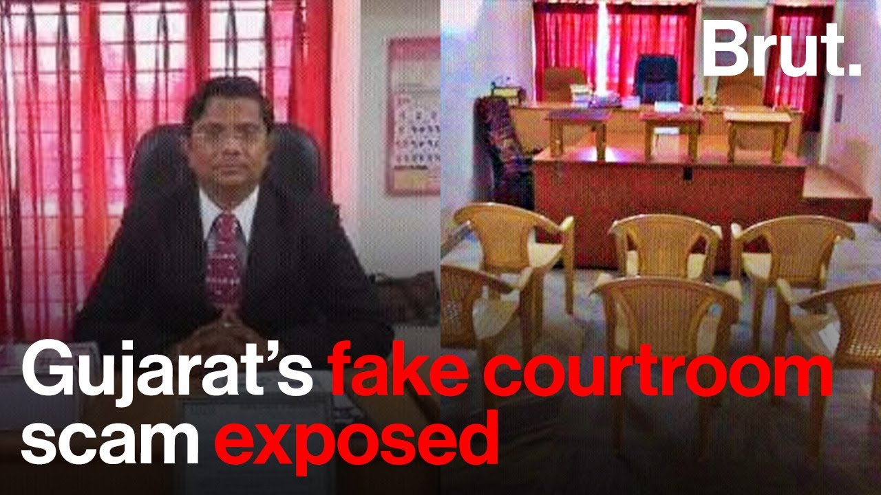 Gujarat’s fake courtroom scam exposed - YouTube