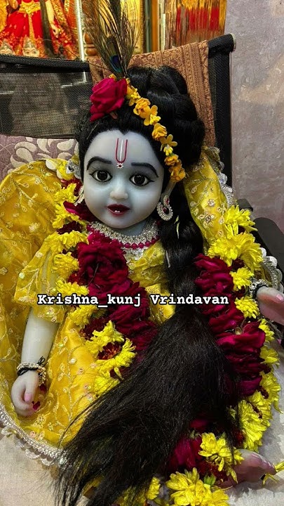 तू इतना मुझे प्यारा लगे, एक मासूम सा चेहरा @krishna_kunj #viralreels #vrindavandham #ytshort ...