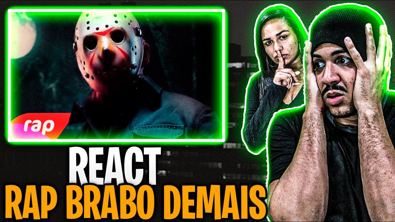 REACT - Rap do Jason (Sexta-Feira 13) - A NOITE DE CAÇA COMEÇOU | NERD ...