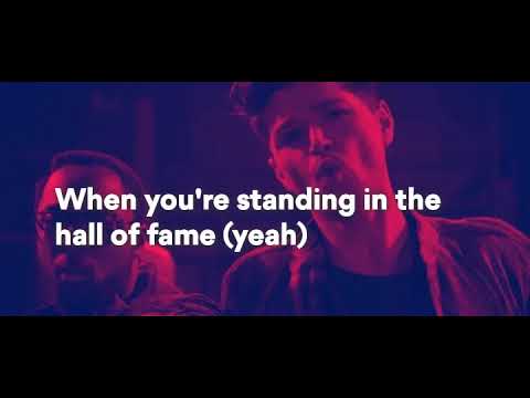 The Script ft william - Hall Of Fame Lyrics - YouTube