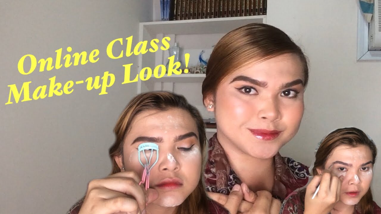 Online Class Makeup Look! || Makeup Tutorial || Tagalog Pa More - YouTube
