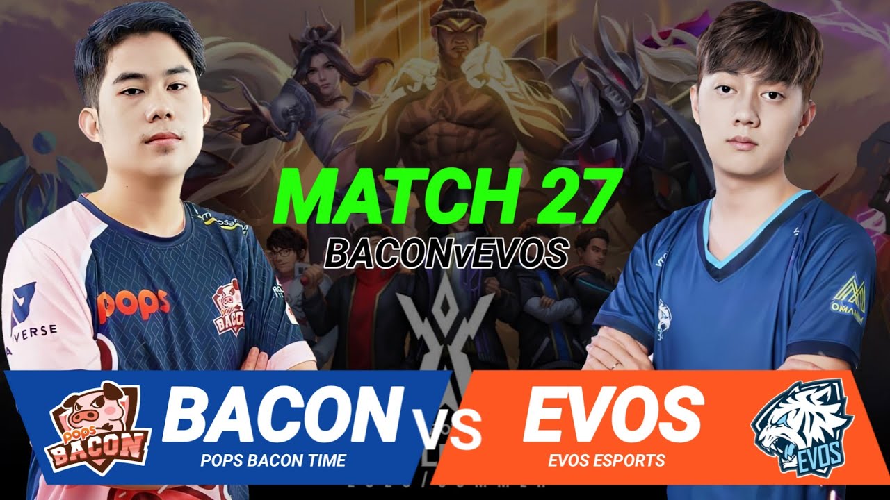 🇹🇭 ROV Pro League : POPS BACON TIME 🆚 EVOS ESPORTS : Week 4 Day 2 - YouTube