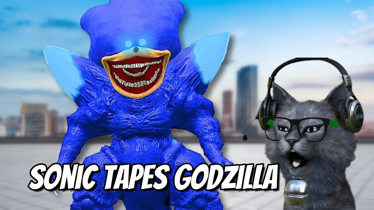 Sonic Tapes Berubah Jadi Godzilla - Garry's Mod Indonesia - YouTube