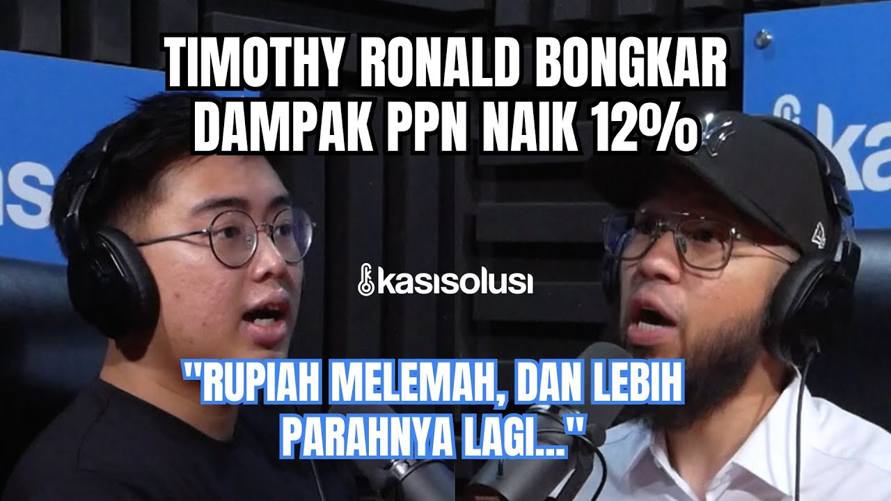 TIMOTHY RONALD: GUE BUKAN MUSLIM, TAPI RIBA ITU BIKIN MISKIN, GUE TAU CARA CURANGNYA MEREKA ...