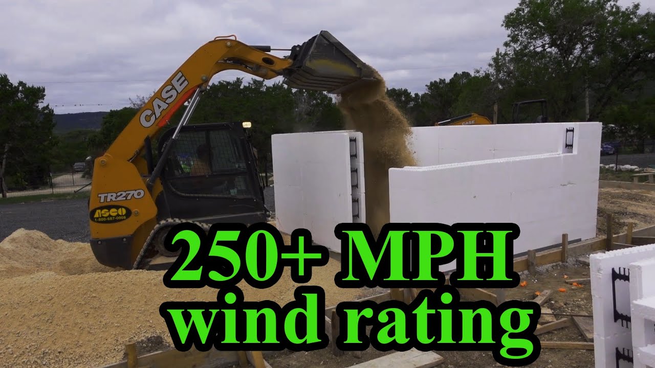 Episode 3: Stacking ICF blocks for safe room | Building a Barndominium ...