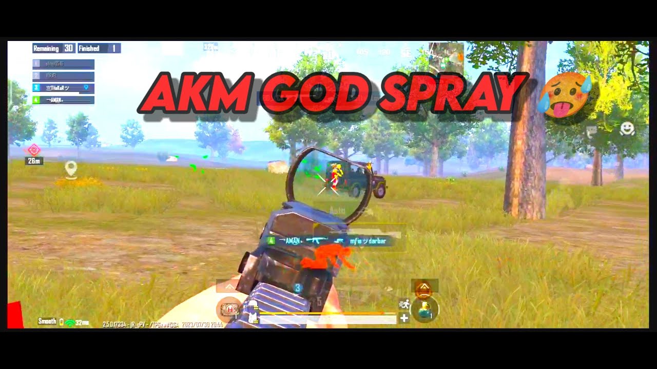 AKM GOOD SPRAY 🥵 - YouTube