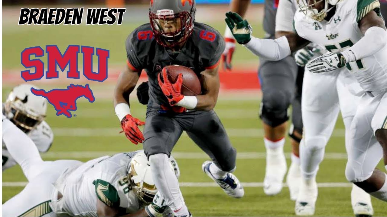 Braeden West 2017 SMU Highlights - YouTube