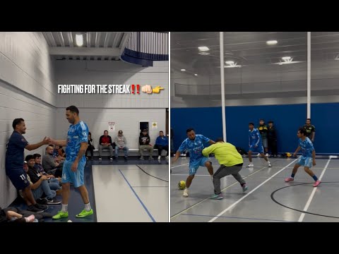 FUTSAL SOCCER Player Scores FIVE Goals to End UNDEFEATED Game Streak!