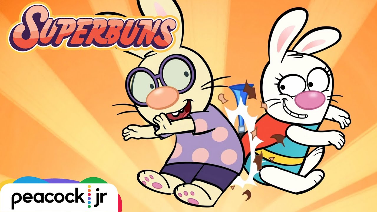 Super Friends Stick Together! (Literally) | Full Episode | SUPERBUNS - YouTube