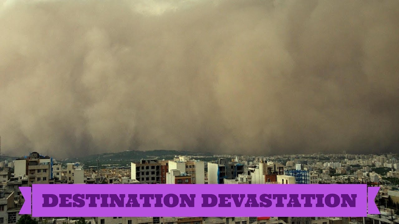 Massive sandstorm engulfed Saudi Arabia, Syria, and Iraq! Hundreds sent ...
