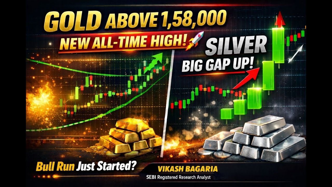 Big fall ke baad big move aata hai.” | Gold New Highs| Silver Big Gap ...