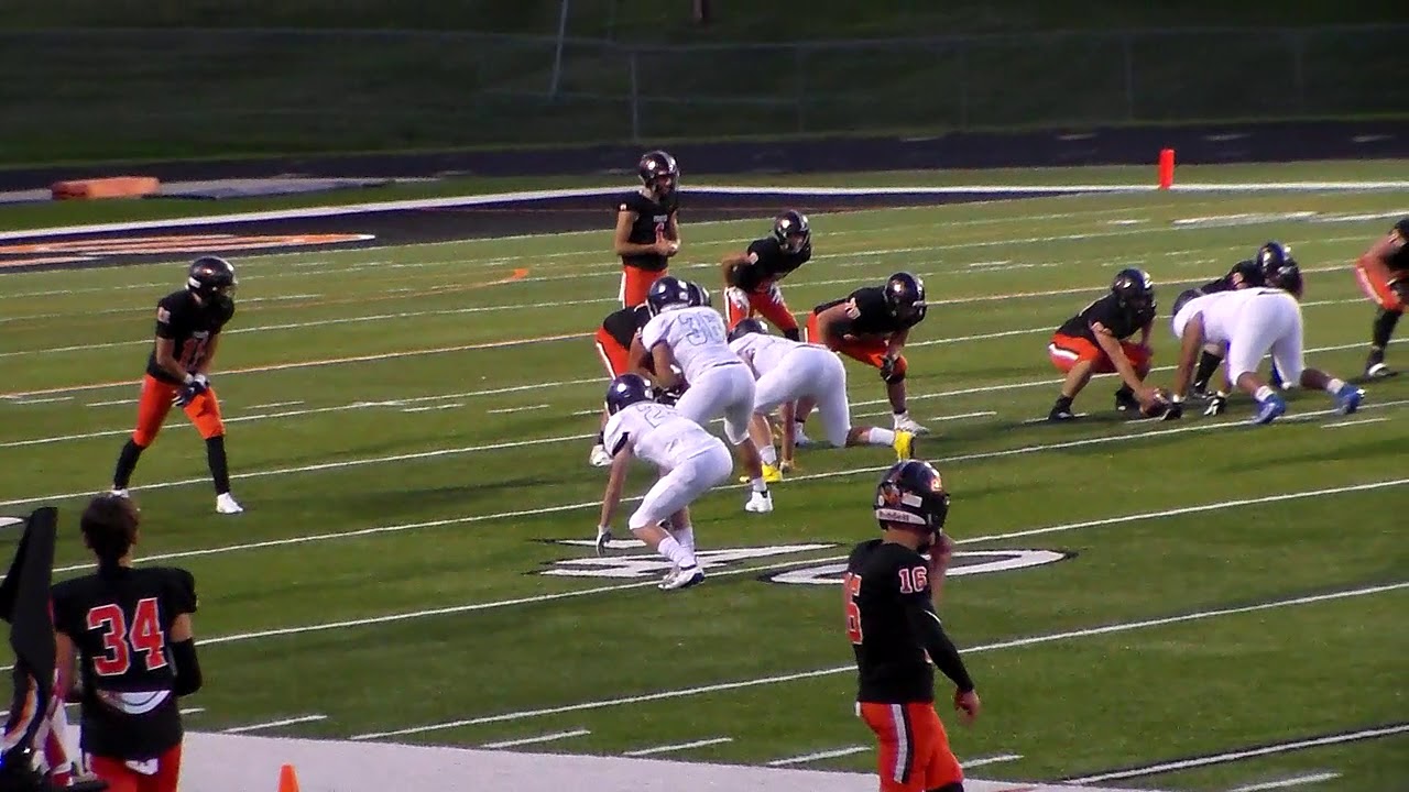 Tackled a tough running back. - YouTube