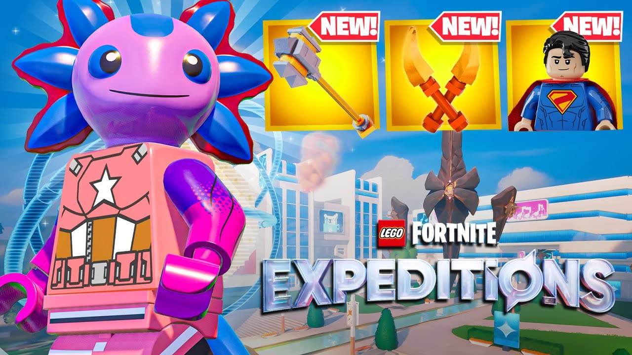 LEGO Fortnite Expeditions Official REVEAL! (New GAMEMODE) - YouTube