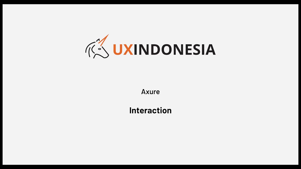 Tutorial Axure #2 Interaction - YouTube