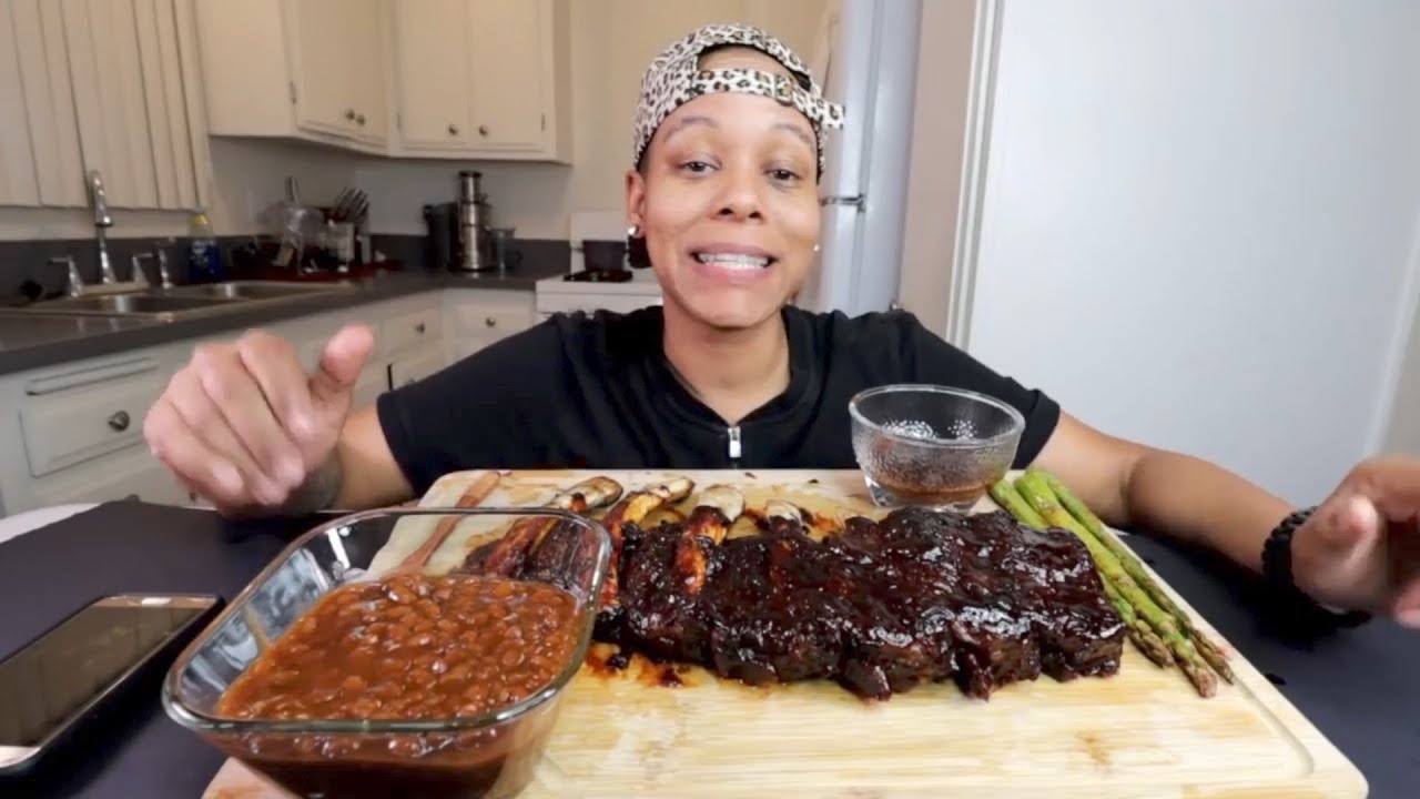 BBQ MUKBANG!! + TRIVIA GAME - YouTube