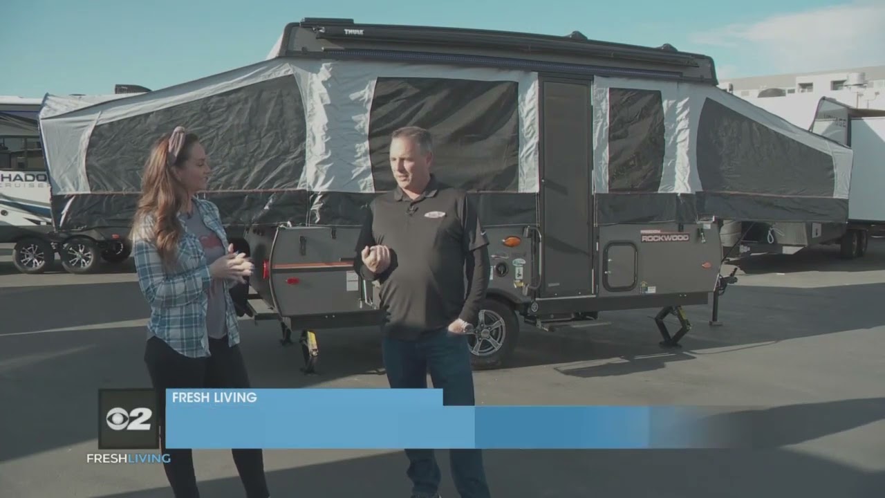 2318G Rockwood Freedom Tent trailer! Easy to pull, Easy to store, yet ...