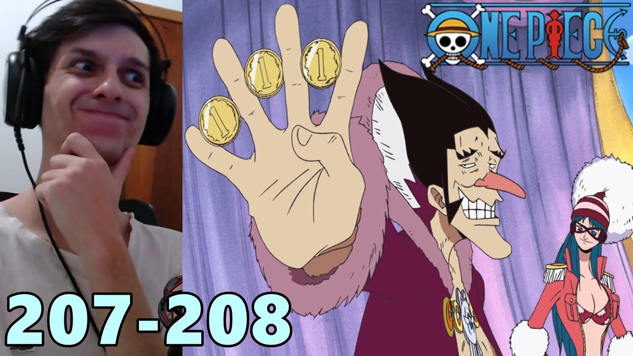Davy Back Fight ! | One Piece | REACT | Episódios 207 e 208 (Dublado PT ...