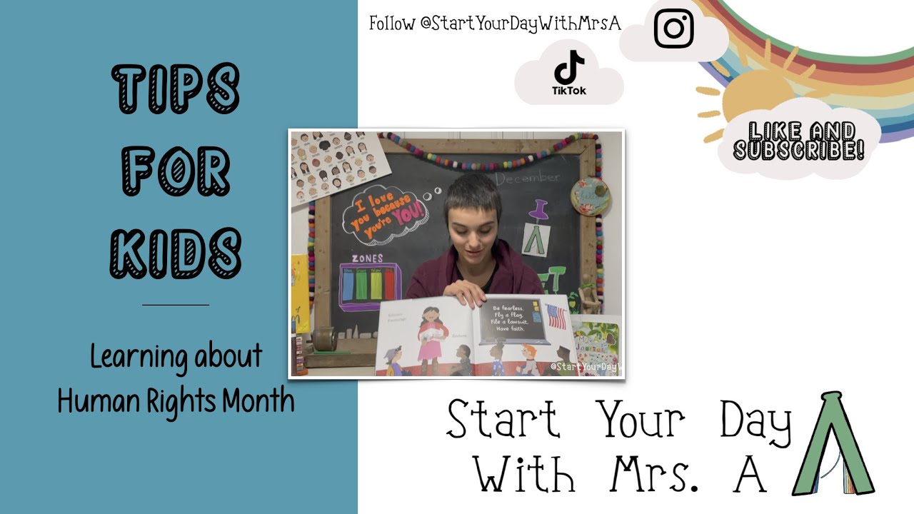 When is Human Rights Month? | Free Class, Calm Kids Morning Routine ...