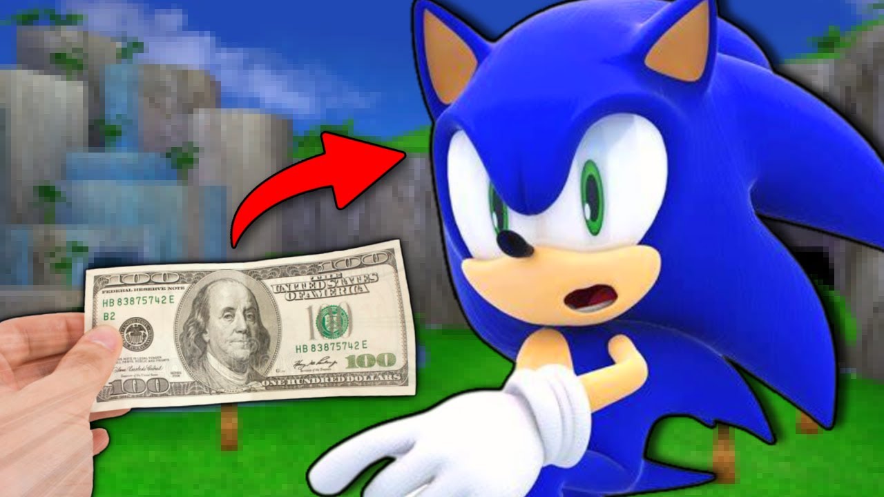 $100 If You Can Voice Sonic (ft. SnapCube & DollipDaze) - YouTube