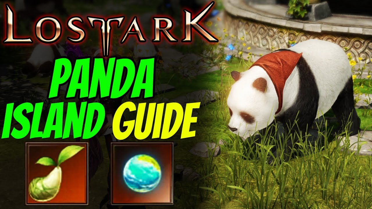 LOST ARK - PANDA ISLAND TOKEN GUIDE & All MOKOKO SEED LOCATIONS - YouTube