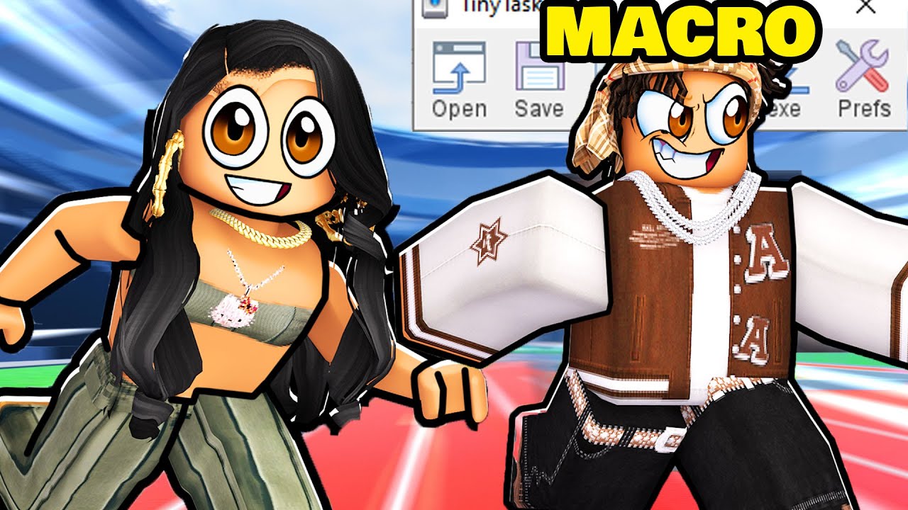 ABUSING TOXIC PLAYERS Using a MACRO In Roblox Track & Field Infinite - YouTube