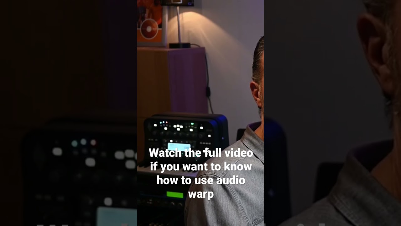 Watch the full video for all ins and outs about using audiowarp!! - YouTube