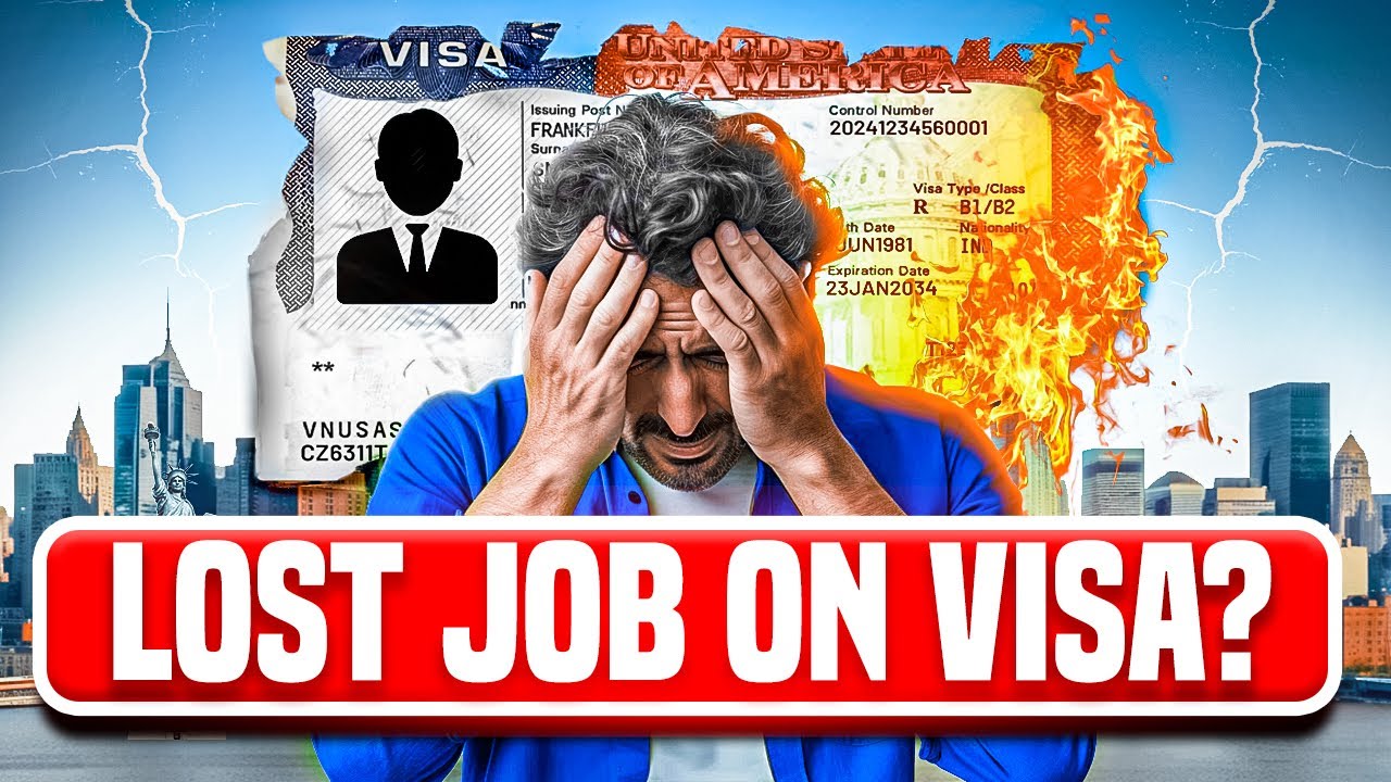 Lost your job on a U.S visa? What to do next? - YouTube