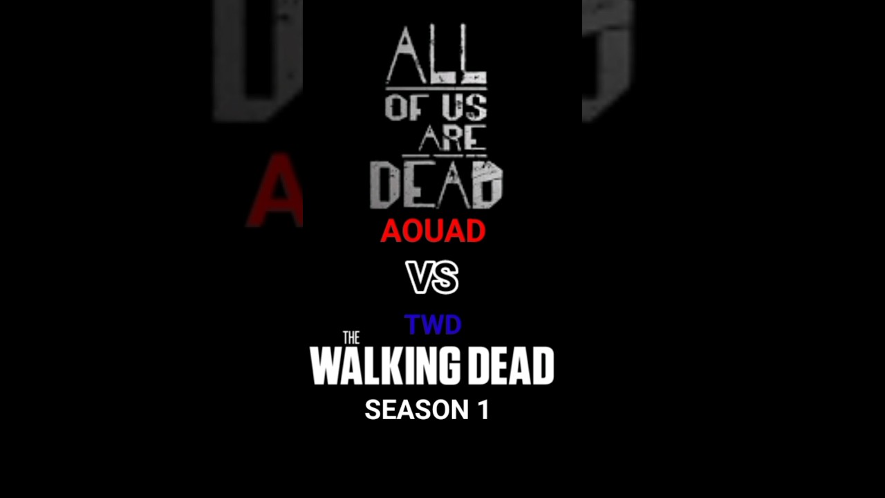 All Of Us Are Dead vs The Walking Dead S1 | Characters vs Characters # ...