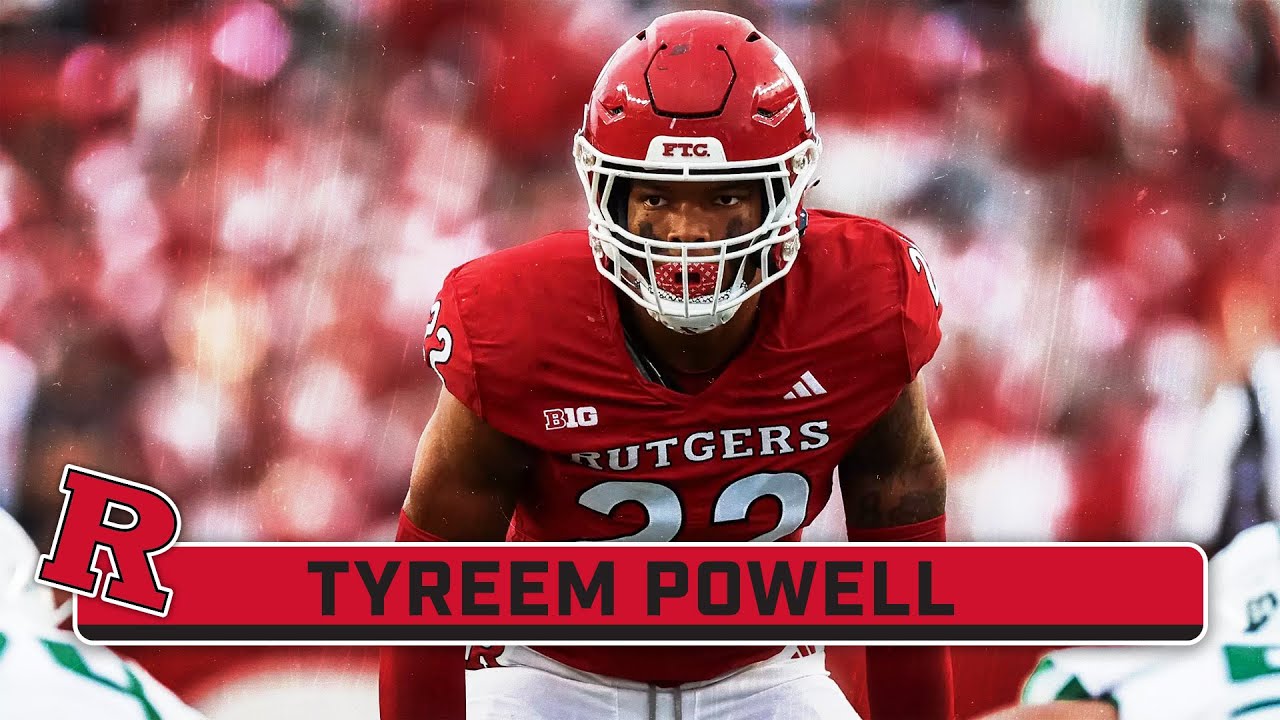 2025 SENIOR HIGHLIGHTS: LB Tyreem Powell | Rutgers Football - YouTube