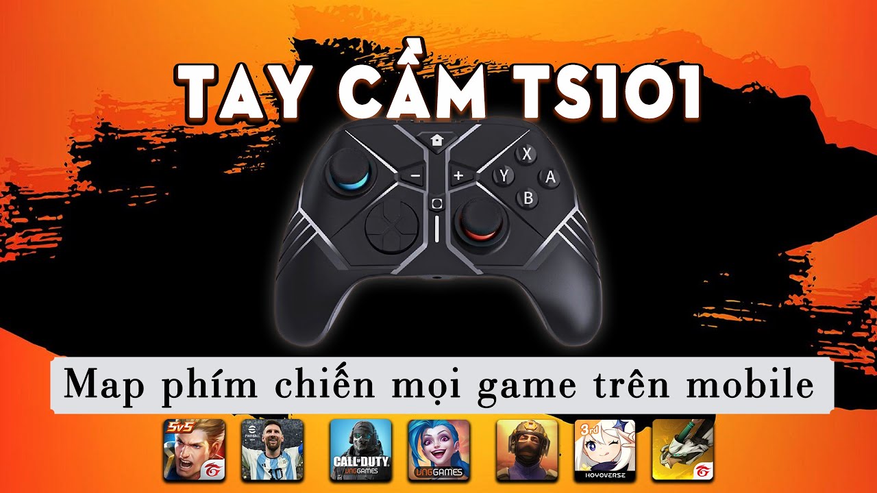 Hướng Dẫn Kết Nối Tay Cầm TS101 Map Phím Chiên Mọi Game Trên Mobile Mới ...