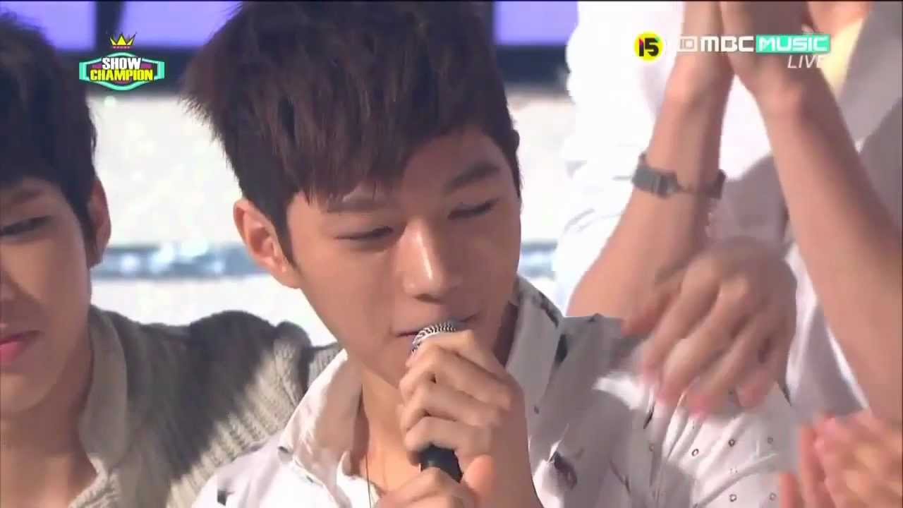 120522 MBC Show Champion Music - "Most Kissable Lips" - L #1 - YouTube